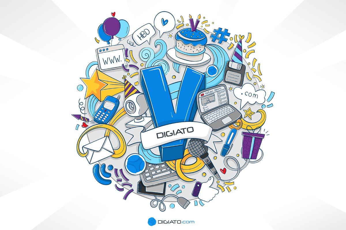 دیجیاتو هفت ساله شد