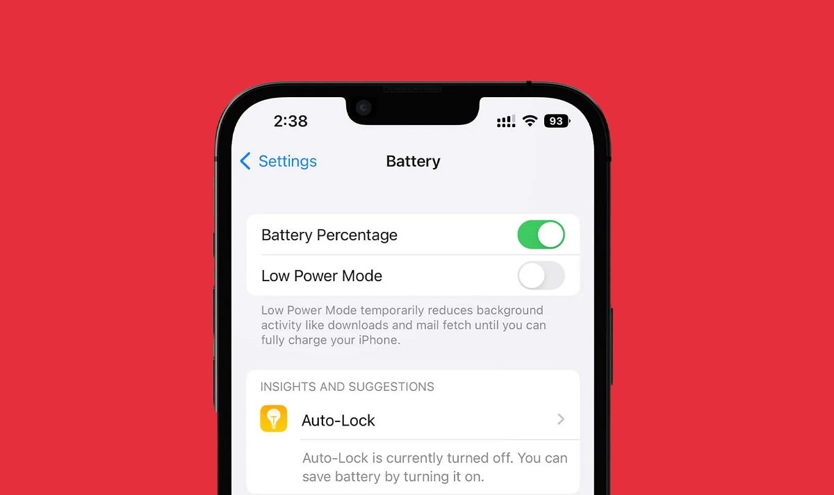 اپل در بتای پنجم iOS 16، درصد باتری را به نوار وضعیت آیفون‌های جدید ...
