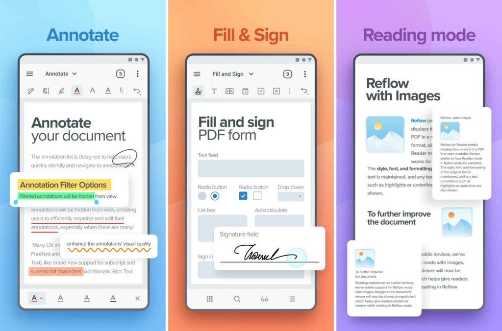 بهترین برنامه های PDF خوان اندروید؛ معرفی عناوین برتر + لینک دانلود ...