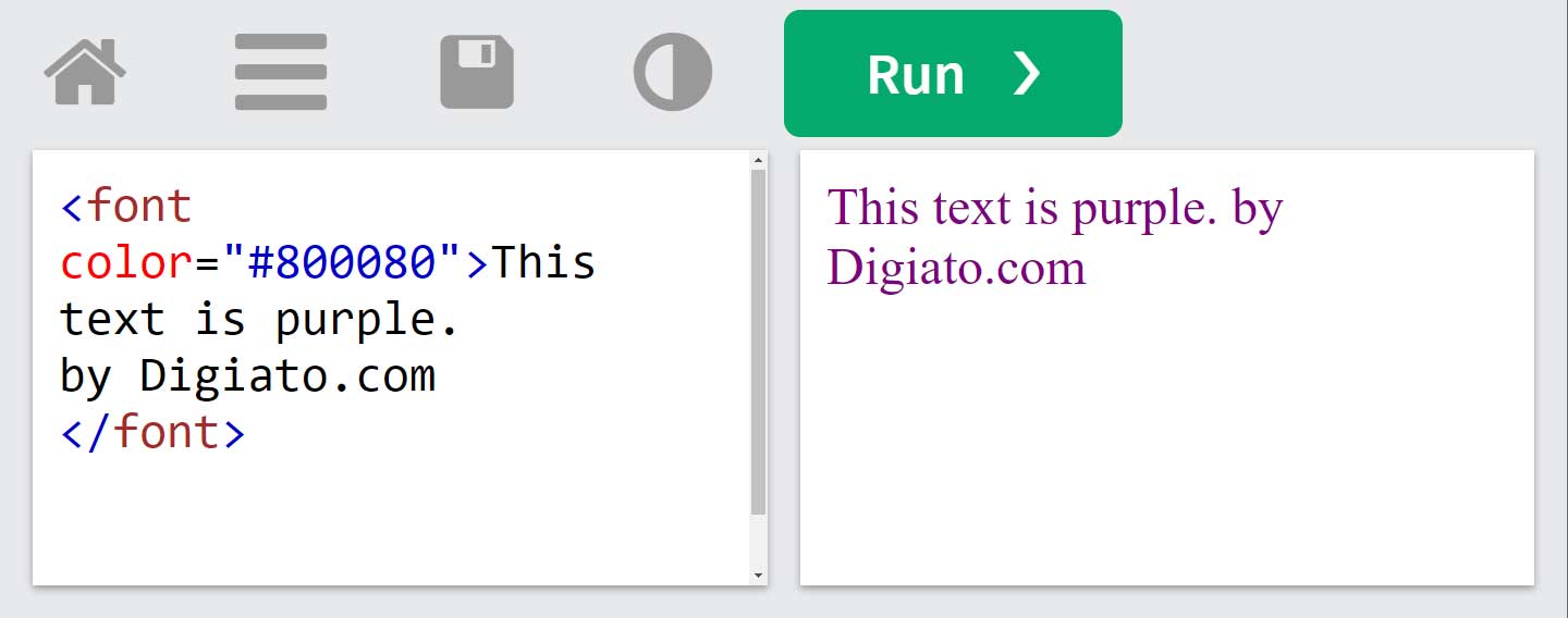 تغییر رنگ متن در HTML؛ آموزش عوض کردن رنگ با HTML و CSS | دیجیاتو